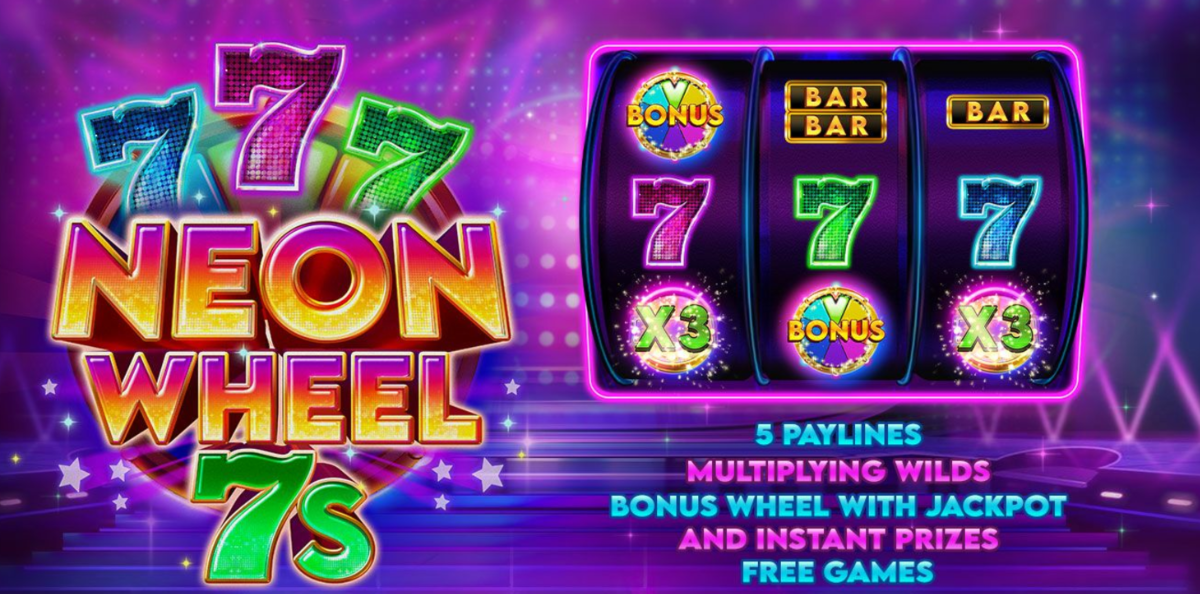 Neon Wheel 7s Slot Review: Features, bonuses, gameplay of Neon Wheel 7s
